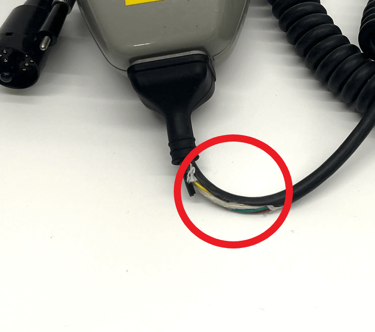 Worn Kenwood Palm Mic Cables are Damaging Mobile Radios at High Rate ...