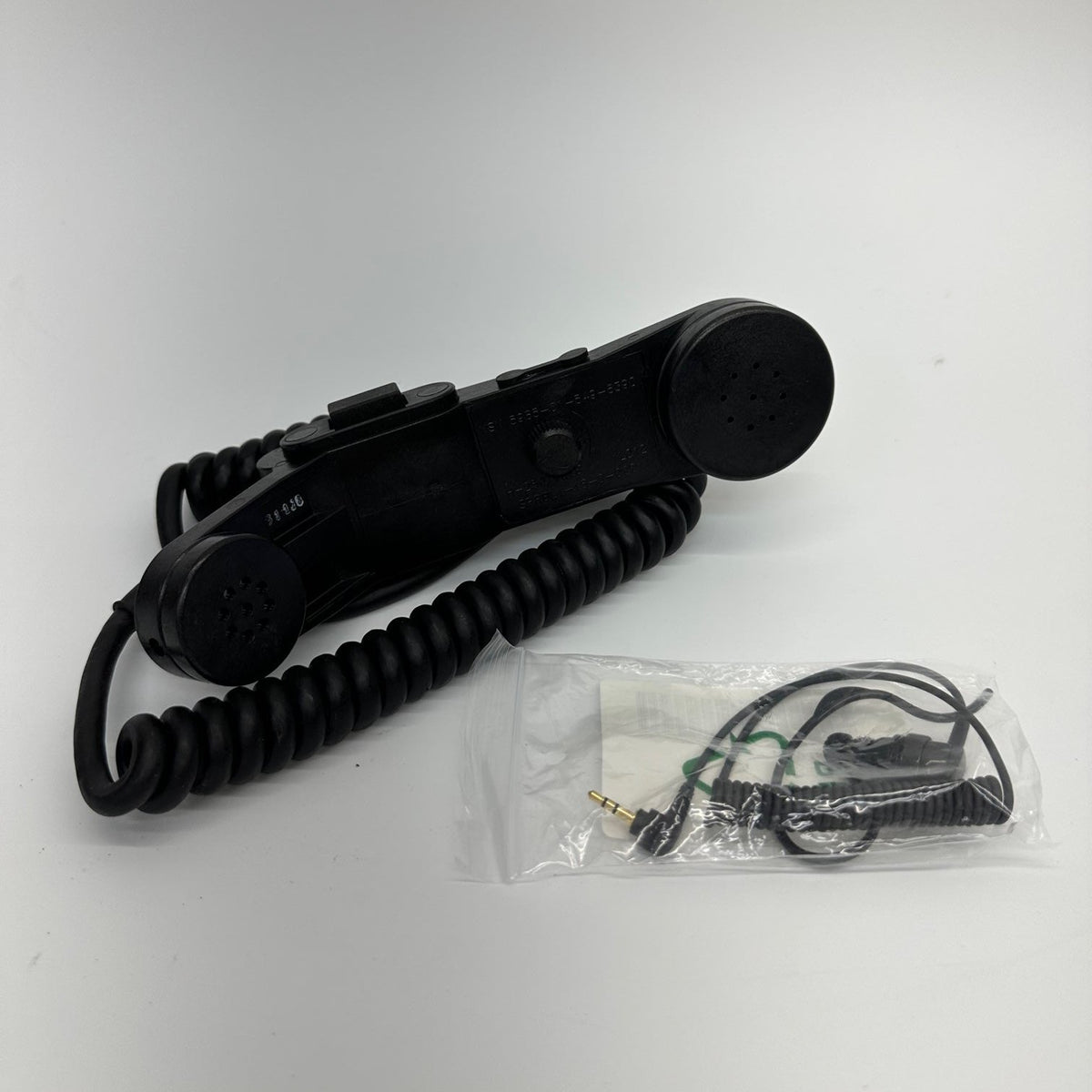 H-250 VCEB Military Handset 5965-01-549-6390 H-250/VCEB w/ Audio Jack ...