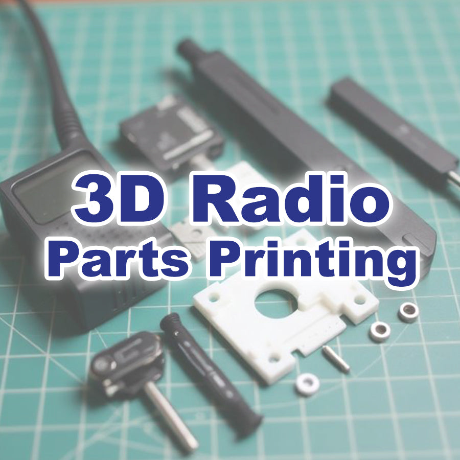 3D Radio Parts Printing - Discontinued Parts Re-Creation Service - Res ...