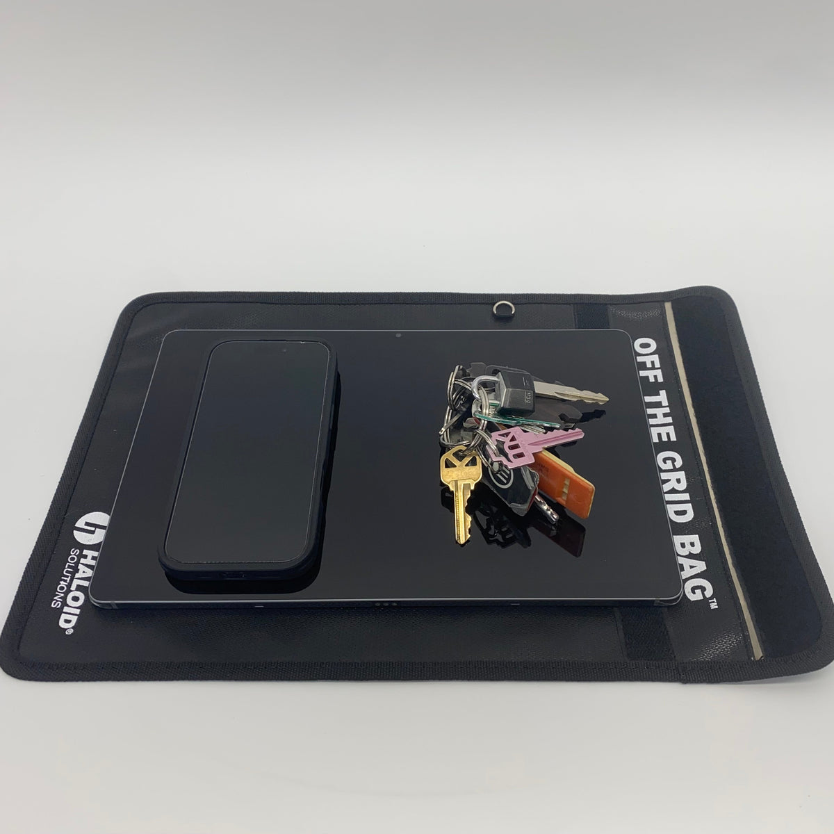 Haloid Faraday Bag - OFF THE GRID BAG - Block RF and RFID Signals from ...