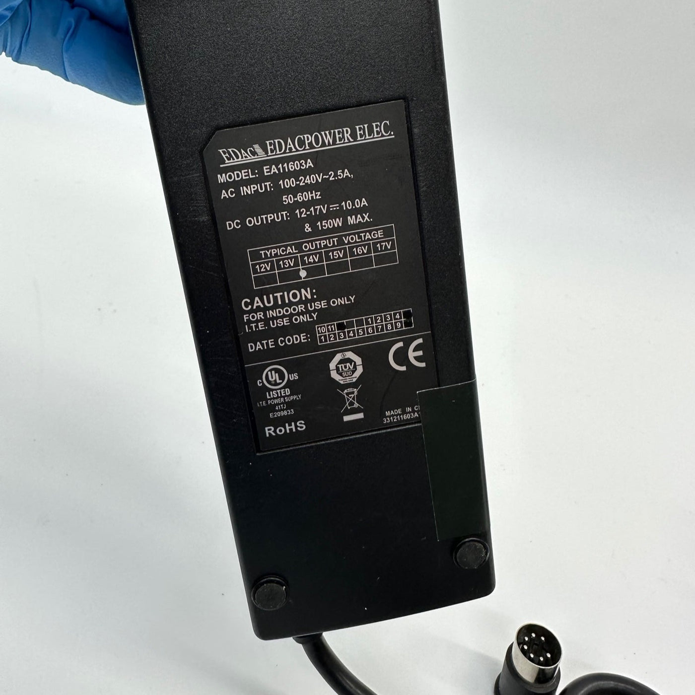 EDAC EA11603A EDACPOWER Power Supply for EF Johnson Viking Multi-Charg ...