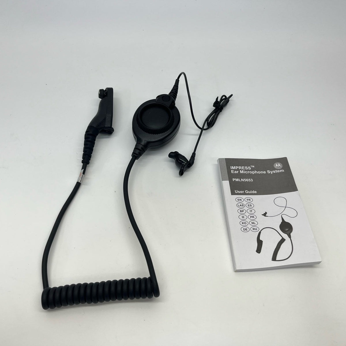Motorola PMLN5653A Ear Microphone with Bone Conduction - PMLN5653 ...