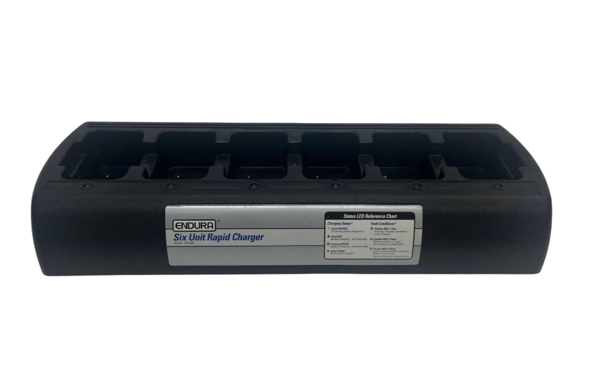 Endura TWC-6M / Harris P5400 Six-Unit Rapid Radio Charger ...