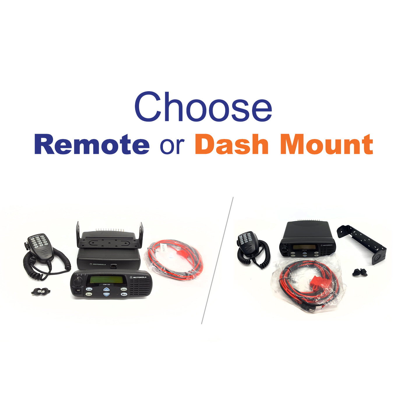 Motorola CDM1550 LS+ AAM25KKF9DP5AN VHF Mobile Radio — HaloidSolutions.com