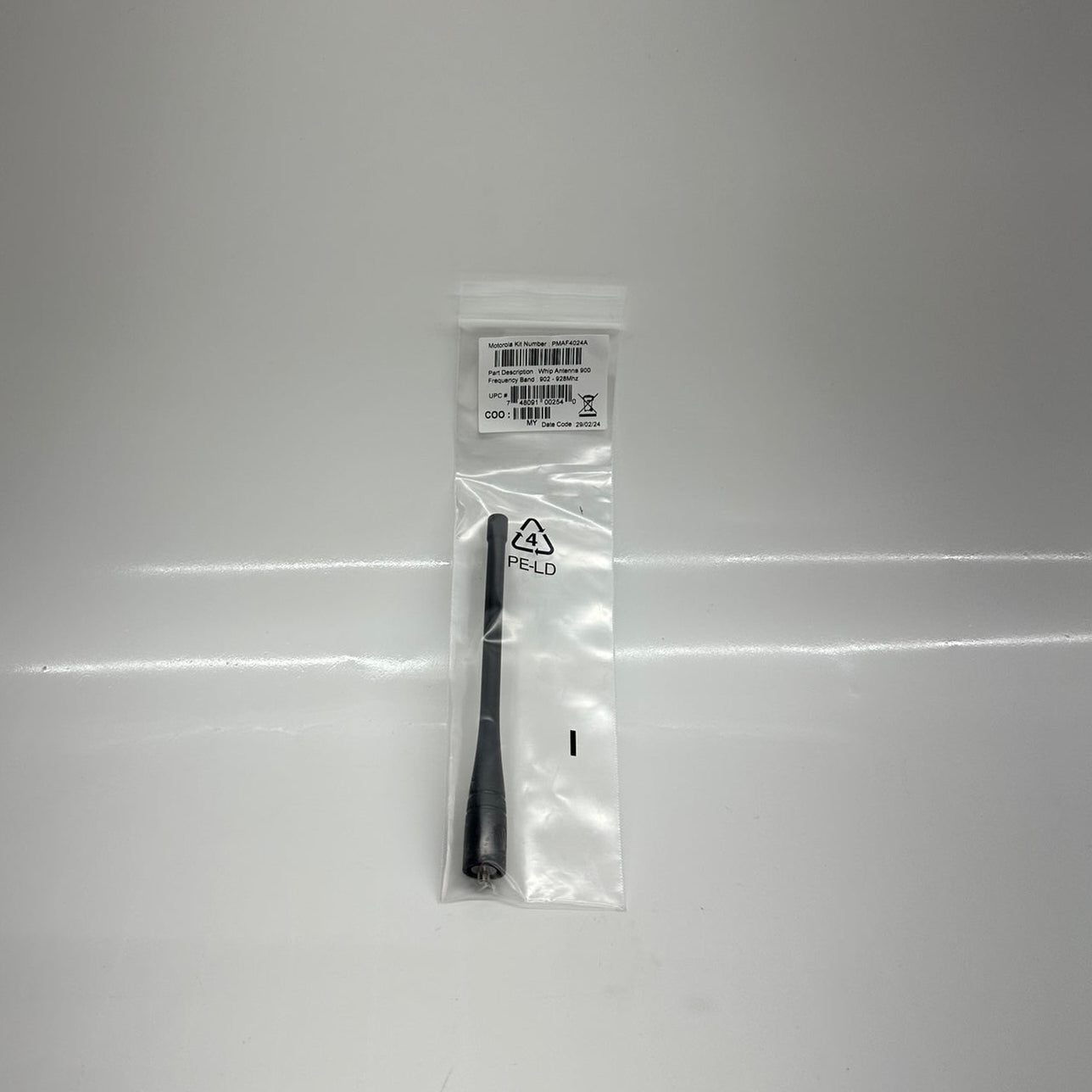 Motorola PMAF4024 900 MHz Whip Antenna for DTR700 DTR600 Radio - PMAF4 ...