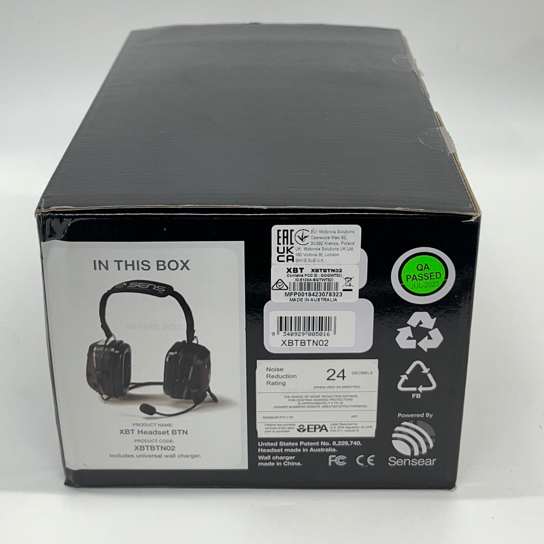 Motorola RLN6490B Heavy Duty Bluetooth Headset Kit — HaloidSolutions.com