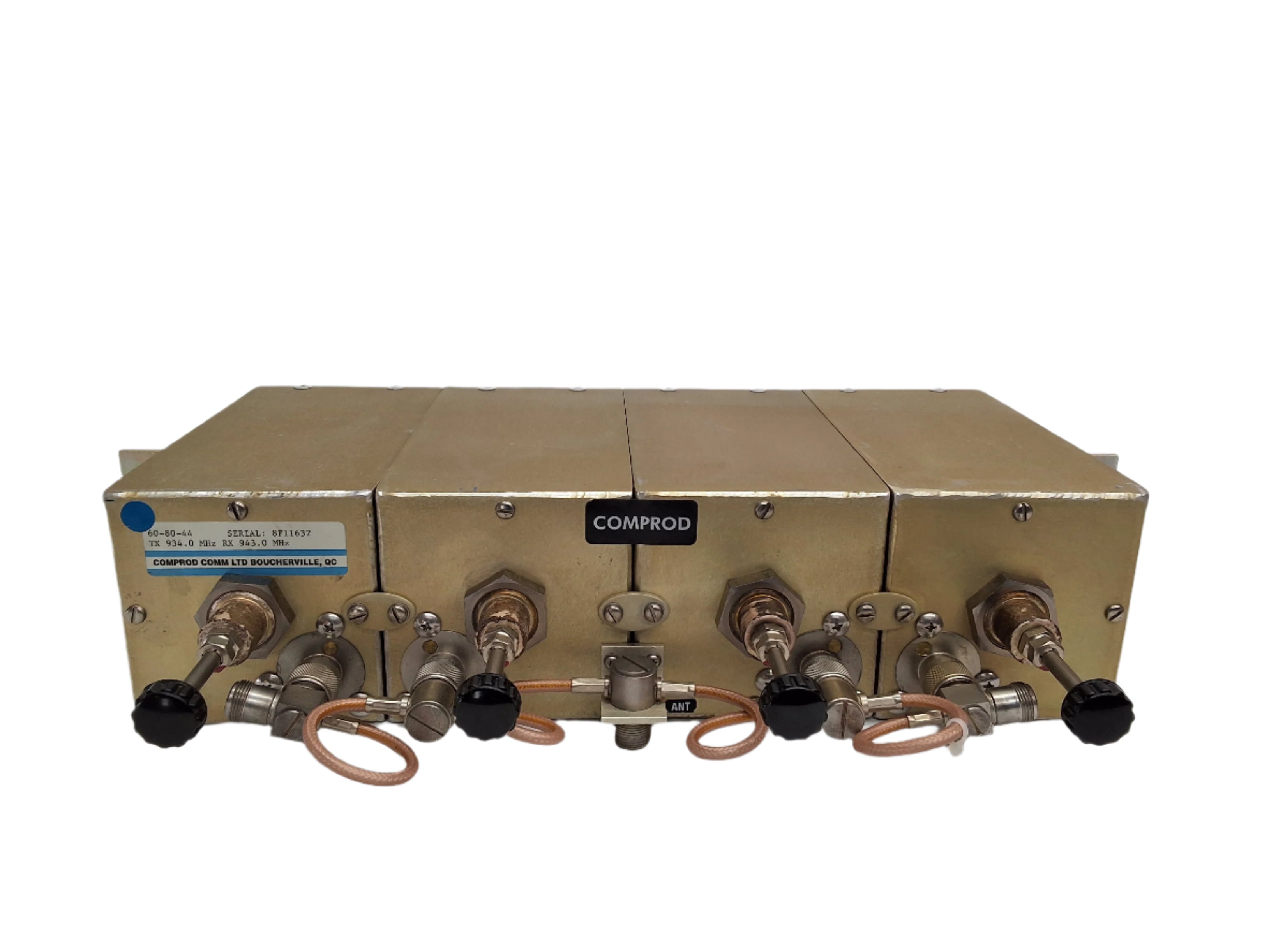 Comprod Communications 60-80-44 800 Mhz Duplexer — HaloidSolutions.com
