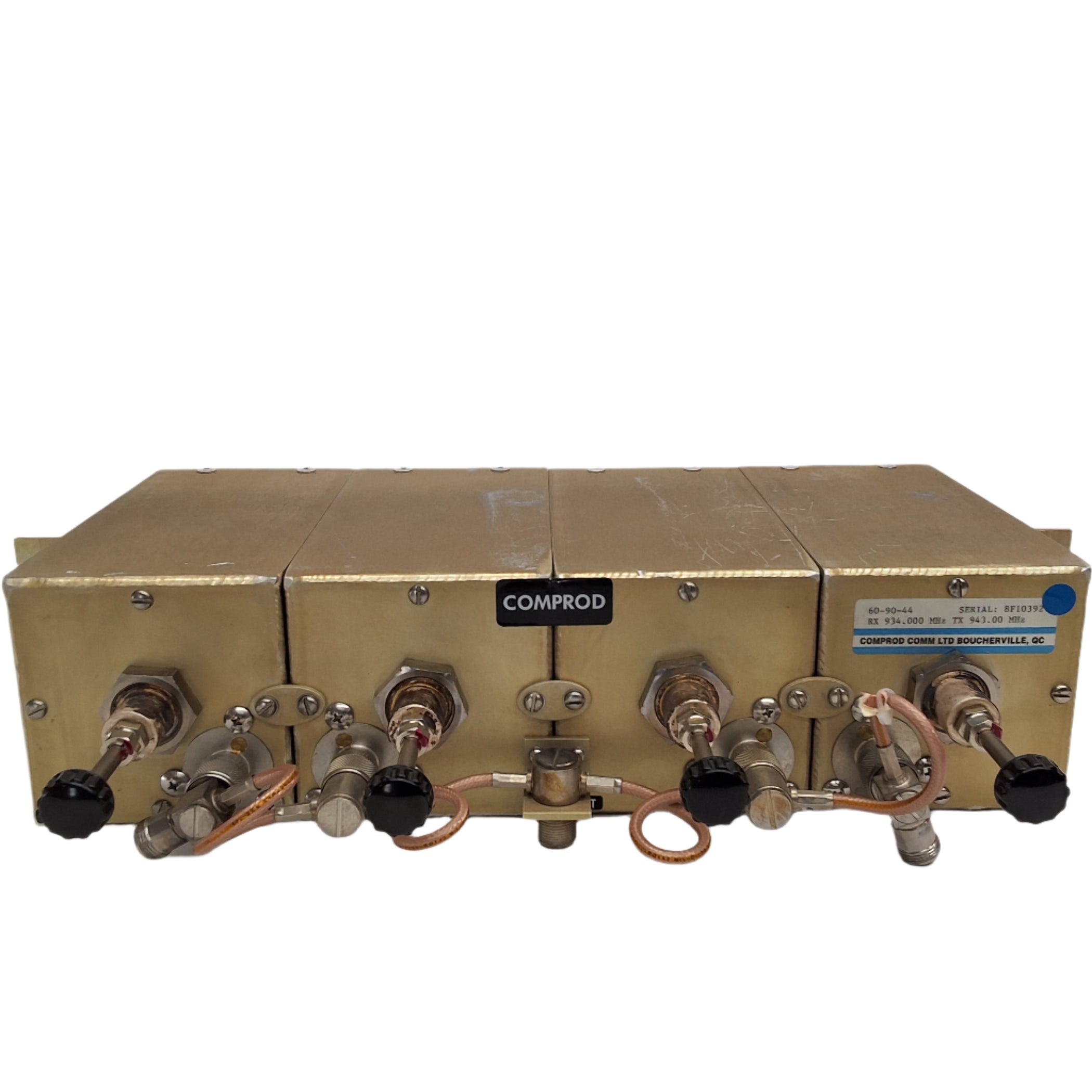 Comprod Communications 60-90-44 900 Mhz Duplexer — HaloidSolutions.com