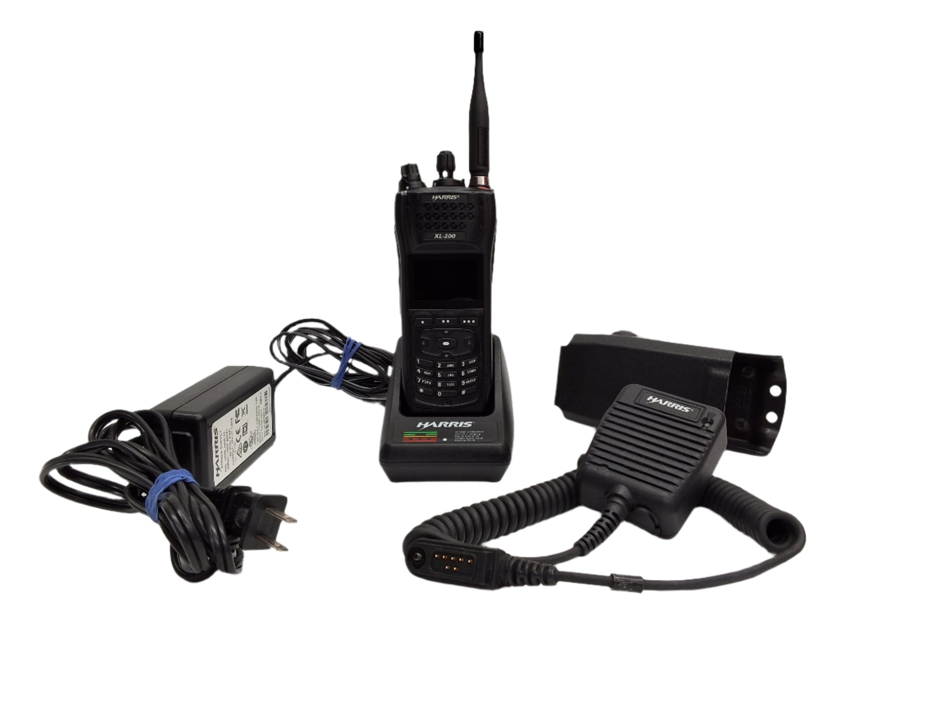 Harris XL-200P VHF 800 MHz Phase 2 P25 Portable XL-200 XL200P Black 14 ...