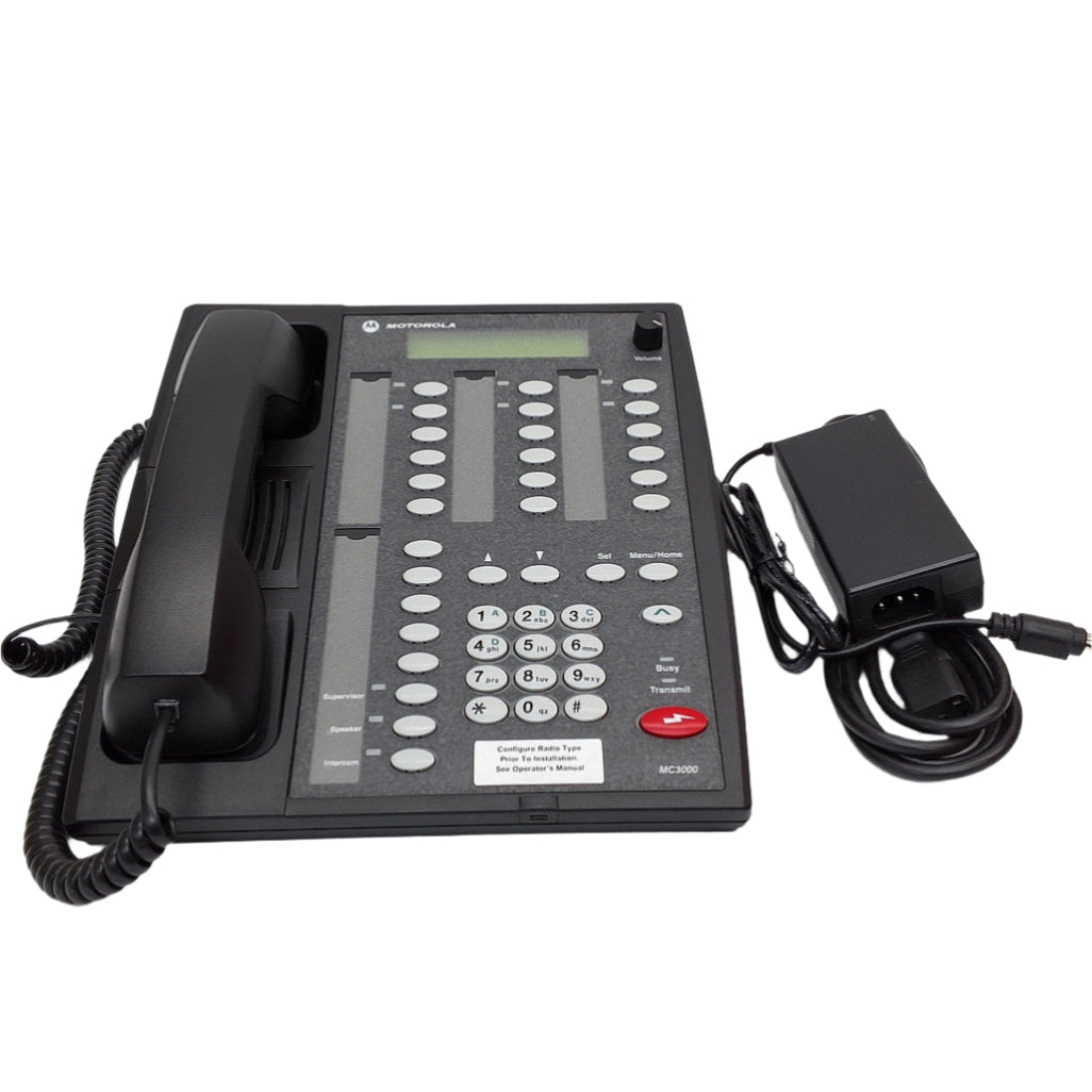 Motorola MC3000 Deskset Controller L3223AC Phone with Power Supply - L ...