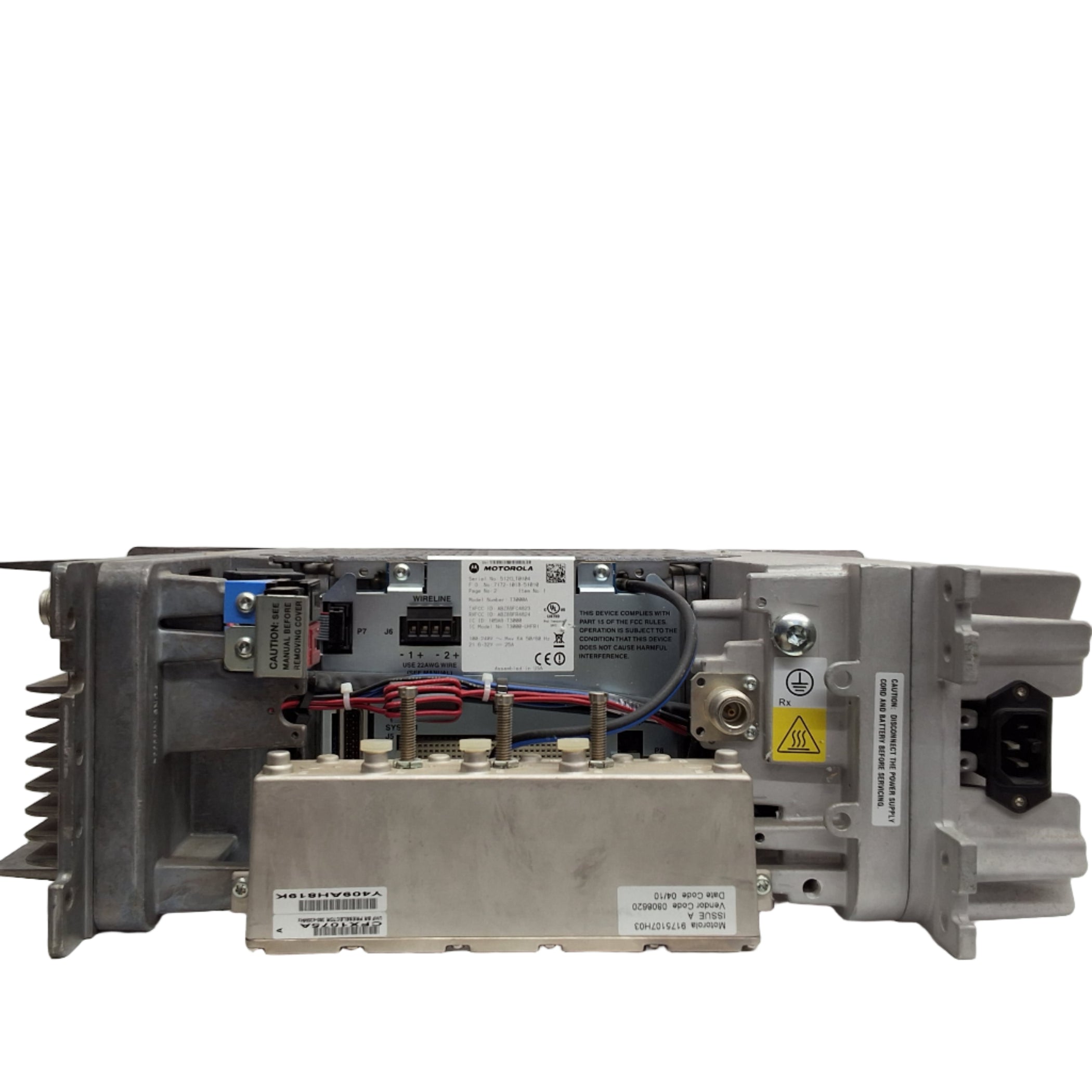 Motorola MTR3000 T3000A UHF Base Repeater Digital Base Station ...