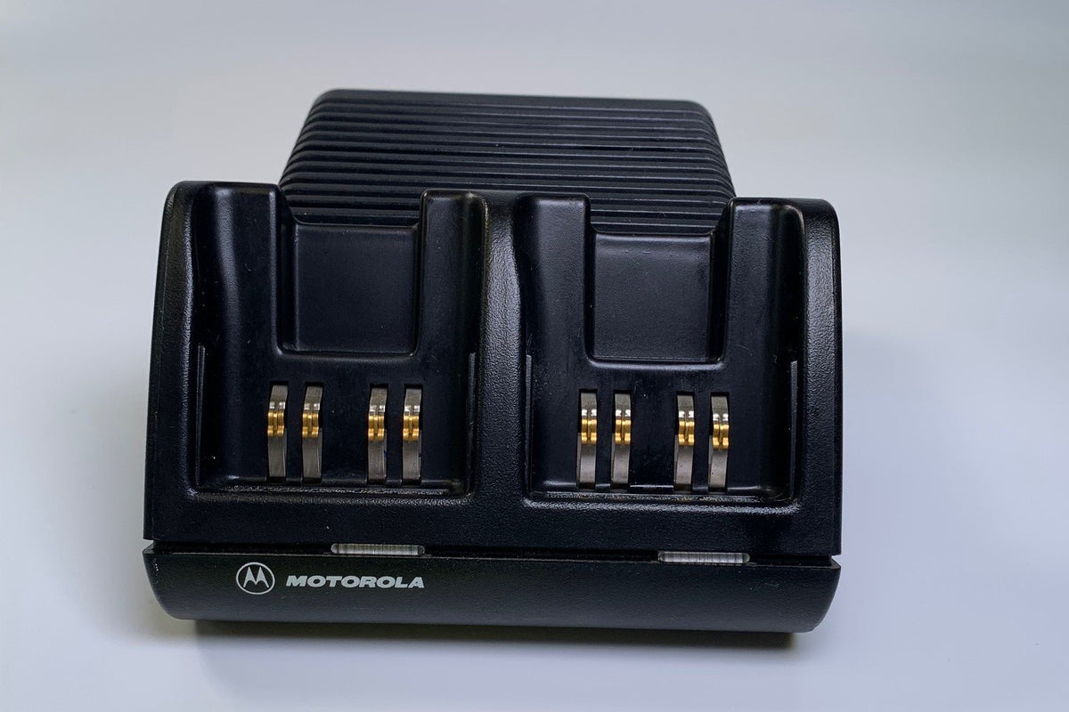 Motorola Visar Radio Dual Shoe Battery Charger AA16742 Ntn7510c ...