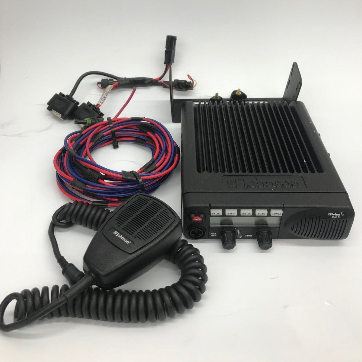 EF Johnson 5300 ES P25 UHF R1 MOBILE BUNDLE - 242-536C-201AFAB6 380 ...