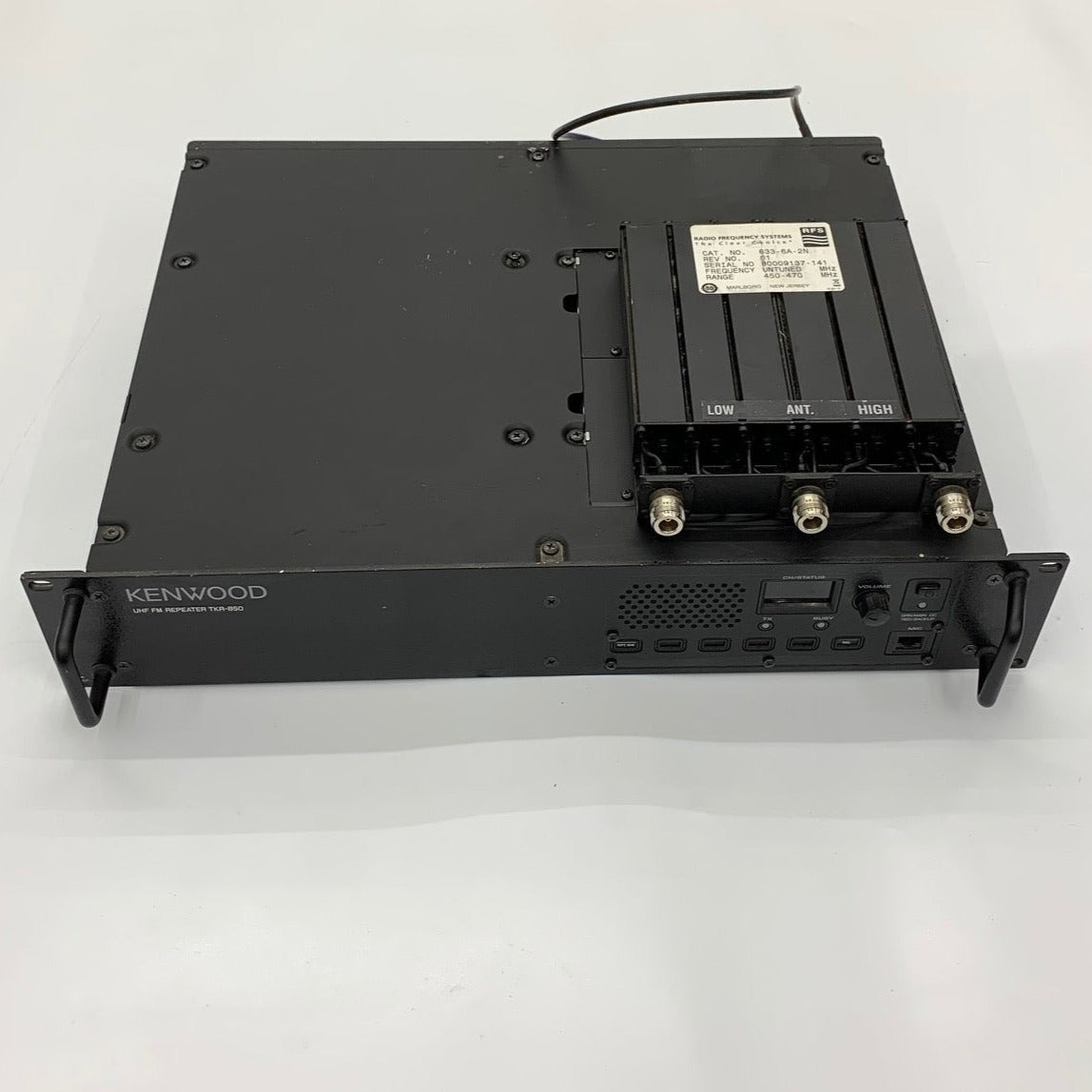 Kenwood TKR-850-1 Multi Tone UHF Repeater — HaloidSolutions.com