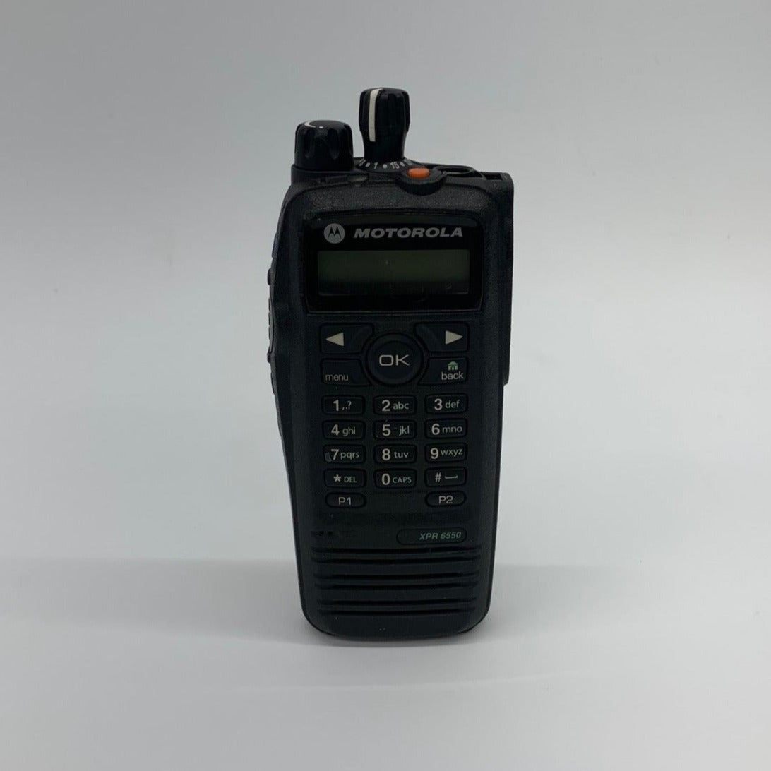 Motorola XPR6550 AAH55JDH9LA1AN Digital VHF Portable Radio MOTOTRBO ...