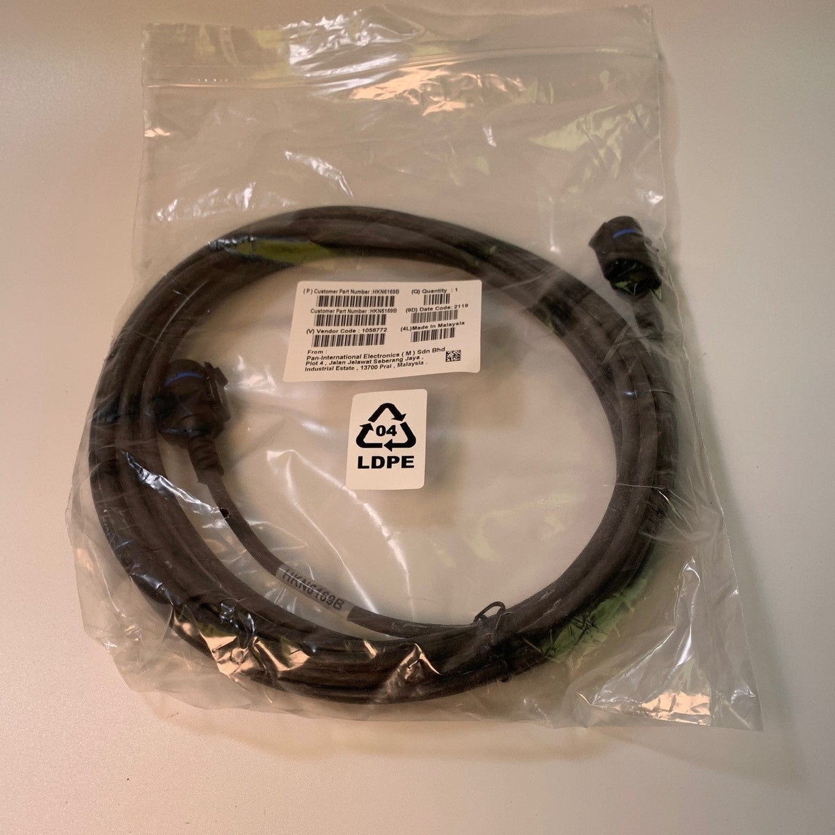 Motorola HKN6169B Remote Control Head Mount Data Cable - HKN6169 - ONL ...